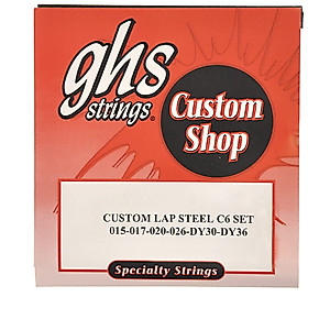 GHS Electric Lap Steel Strings C6 Tuning 15-36
