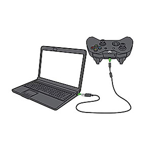 Draw a dragon Compatible for Xbox One Controller Quick Charger Charging Cable, Micro USB 2.0 Data Sync Cord Compatible for Xbox One S/X Controller (6.6FT 2 Pack)