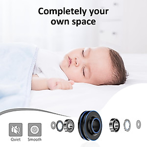 skysen 6FT Heavy Duty Sliding Barn Door Hardware Single Track Bypass Double Door Kit Black(Bypass J Shape-1)