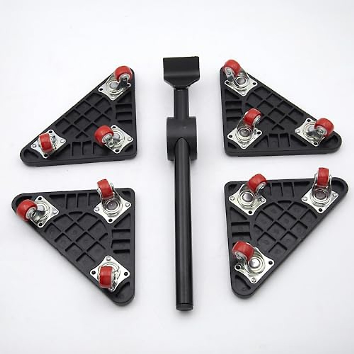 Generic Moving and Lifting System Furniture Lifter Roller Wheel Versatile Furniture Dolly Furniture Mover for Moving Beds Cabinet, Triangle, Optional