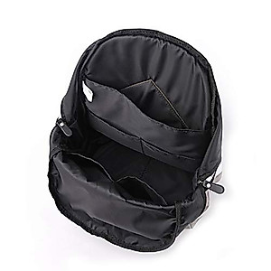 MoreChic Causal Canvas Stripe Backpack Travel Daypack Backpacks For Teen Girls Women