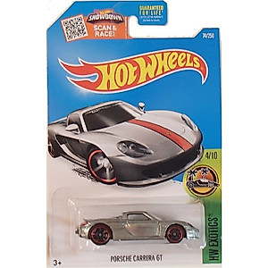 Hot Wheels, 2016 HW Exotics, Porsche Carrera GT Exclusive ZAMAC #74/250