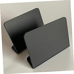 Ciieeo 4pcs Mini Blackboard Easel Wedding Party Chalkboard Double Sided Chalkboard Wedding Display Blackboard Mini Chalkboard Acrylic Blackboard Writing Board Small Blackboard Household