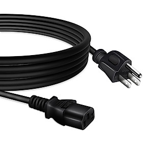 PKPOWER 6ft AC Power Cord Cable for LG 60PA5500-UG 60PN5300-UF 60PV450-UA 3-Prong Wire