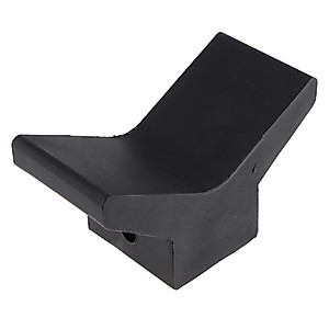 Baosity Boat Trailer Engineering Bow 7inch with 14mm Hole Black Rubber