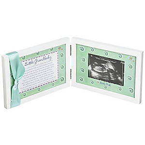 Little Grandbaby Ultrasound Picture Frame/Sonogram Frame, Pregnancy Announcement for Grandparents/New Baby Announcement/Baby Shower Keepsake