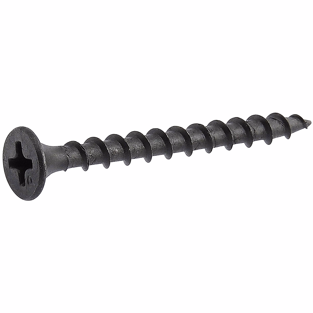 The Hillman Group 47132 10 X 4-Inch Coarse Thread Phillips Drywall Screws, 5-Pound,Black Phosphate