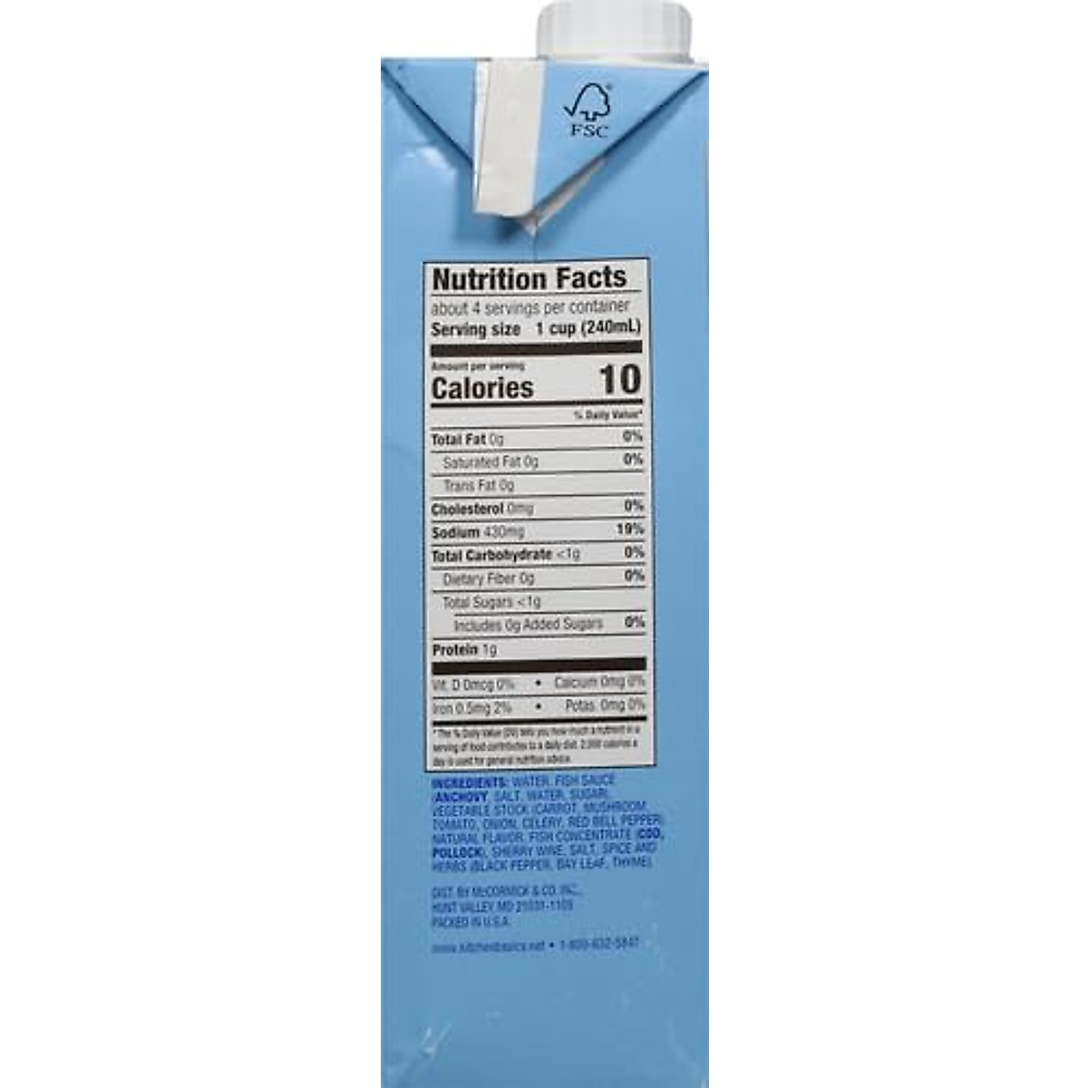 Kitchen Basics Original Seafood Stock, 32 fl oz