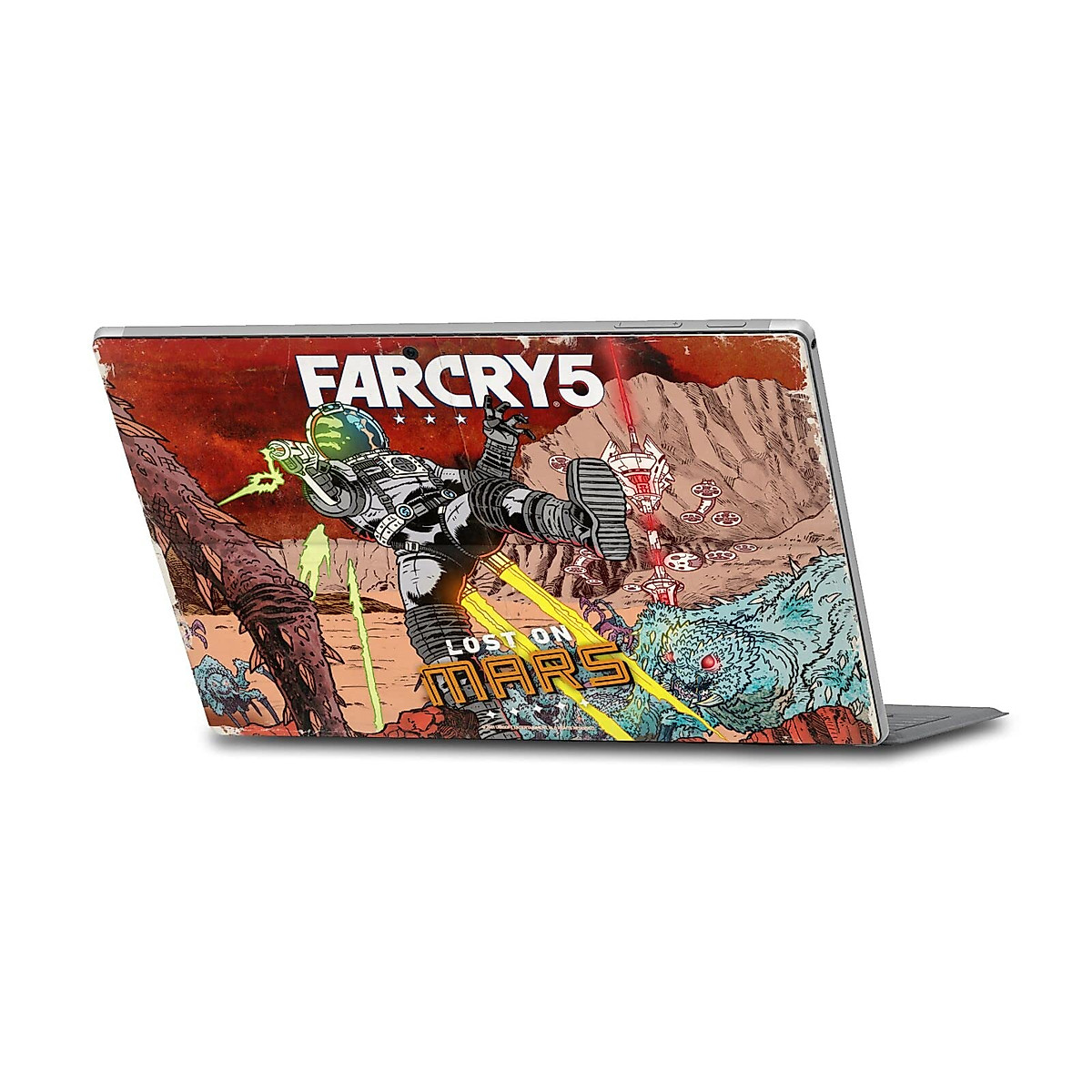 Head Case Designs Officially Licensed Far Cry Lost On Mars Arte Clave Matte Vinyl Sticker Skin Decal Cover Compatible with Microsoft Surface Pro 4/5/6