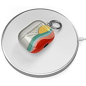 Casely Case Compatible with AirPods 3 | Here Comes The Sun | Cute Colorblock Sunset AirPods Case