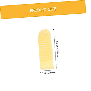 Didiseaon 20 Pcs Pet Toothbrush Gloves Chewy Dog Toothbrush Cat Toothbrushes for Indoor Cats Chew Brush for Dogs