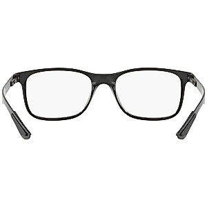 Ray-Ban RX8903 Square Prescription Eyeglass Frames, Black/Demo Lens, 55 mm