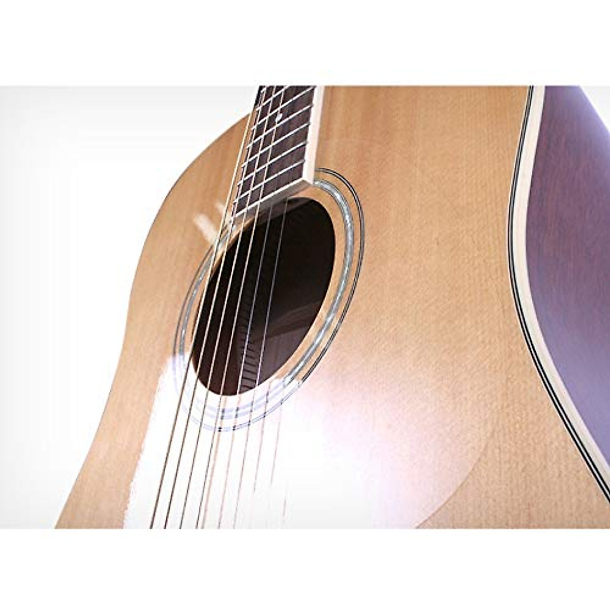 [Healingshield] Premium Acoustic Guitar Pickguard Basic Type Clear matt