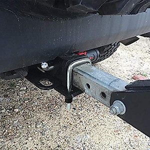 WOFTD Hitch Tightener for 1.25" and 2" Hitches, Anti-Rattle Easy Installation Rust-Free Heavy Duty Reduce Movement from Hitch Tray Cargo Carrier