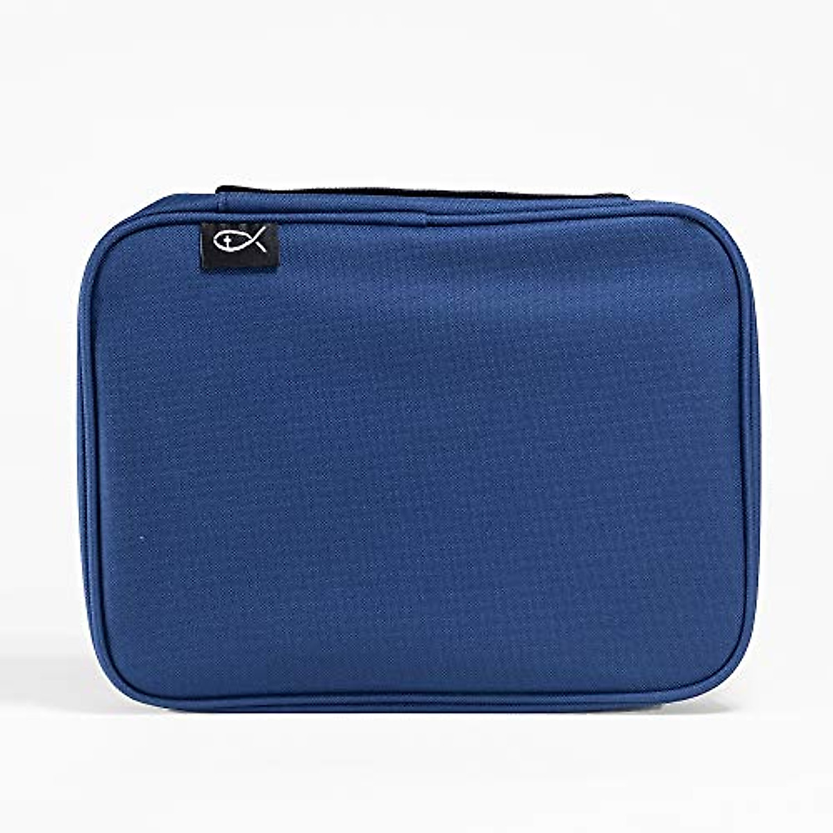 Divinity Boutique Bible Cover Basic Navy - Large (21431) | Fits Bibles up to 6.875" x 9.75" x 2.25"
