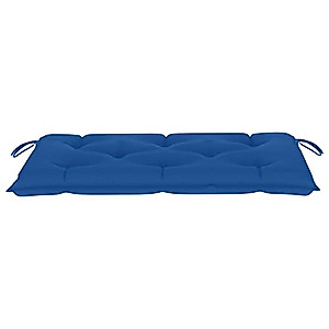 imasay Garden Bench Cushion Blue 39.4"x19.7"x 2.8" Fabric