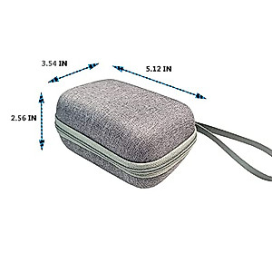 JCHPINE Hard Carrying Case for KODAK EKTAR H35 Half Frame Film Camera, Protective Storage Travel Case for Kodak Ultra F9 M35 Film Camera Accessories (Only Case) (Grey)