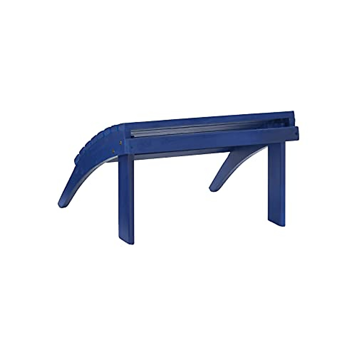 Linon Jayde Blue Adirondack Outdoor Ottoman