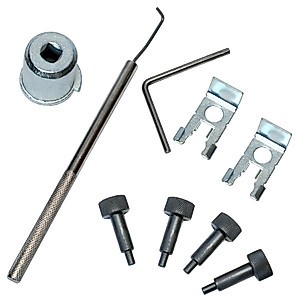 DPTOOL 2006-2018 EA888 1.8 2.0 TSi TFSi Camshaft Crankshaft Engine Timing Tool Replace for Volkswagen Compatible with Audi VW T10352 T10355 T40271 T10368 T40267 T40266 T40267 T10060A T40011