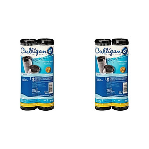 Culligan D-10A 2PK Carb Filtration Replacement Cartridge, 2 Count (Pack of 2), Gray
