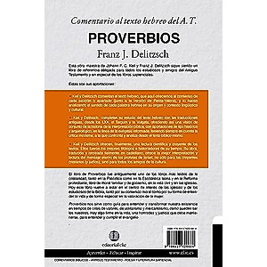 Comentario al texto hebreo del Antiguo Testamento – Proverbios (Spanish Edition)