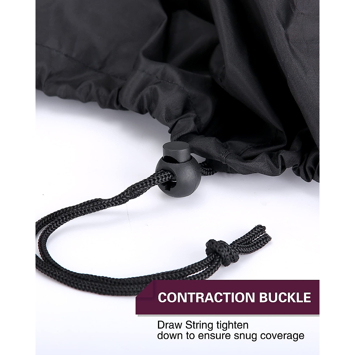 JDZYYCQ Kids Ride-On Toy Car Cover, Outdoor Waterproof Protection for Electric Battery-Powered Children's Wheeled Toy Car-General Type, 51.6'' L x 27.5'' W x 23.8'' H ., BLACK