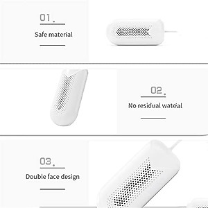 Fruit and Vegetable Washing Machine, Protable Food Purifier Remove Pesticide Residues Fruit Vegetable Washing Machine Food Household Travel (Color : White)