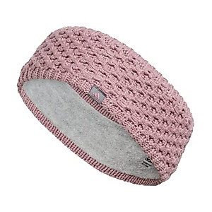adidas Women's Crestline Knit Headband, Magic Mauve Purple/Onix Grey/Magic Mauve Purple, One Size