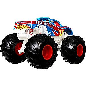 Hot Wheels Monster Trucks Oversized Race Ace 1:24 Scale Die-Cast Toy Truck