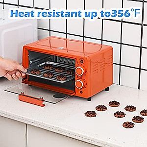 Silicone Placemats for Crafts, Non-Slip Heat Resistant, Reusable Silicone Kids Mat for Jewelry, Epoxy Resin,Glitter Slime, DIY Sheet, Pastry Dough, (2/Pack) Clear Refrigerator Pad, 11.8×15.7In