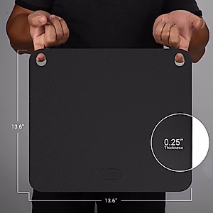 Primica Pizza Steel for Oven - Durable Steel as Alternative to Pizza Stone - High Quality Steel for BBQ Grill and Bakings (13.6” x 13.6”)