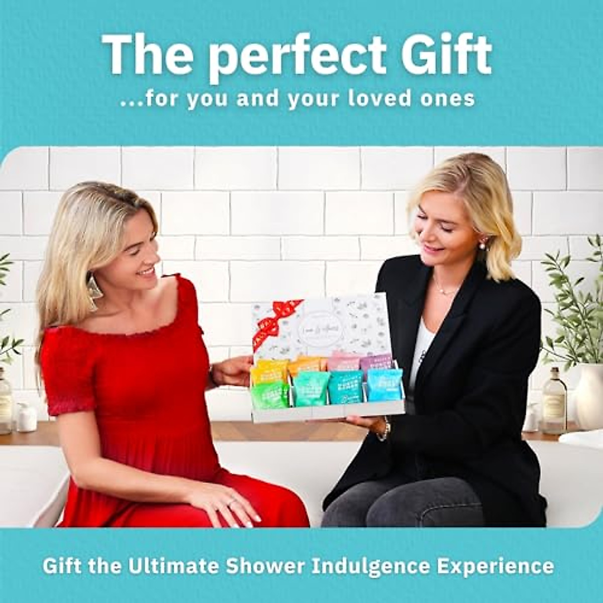 WALTZ 7 Shower Steamer Set, 16 Pieces, 8 Scents, German Quality Essential Oils, Aromatherapy Bombs, Stress Relief, Self Care Christmas Gift for Women, Men, Mom, Birthday, Stocking Stuffers Adults