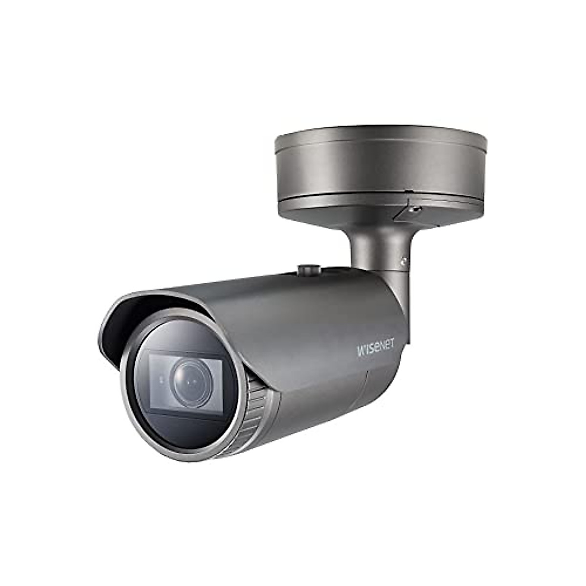 Hanwha Techwin XNO-9082R 8mp/4K IR WDR Network Bullet Camera with 2.8~8.4mm (3X) Motorized varifocal Lens, RJ45 Connection