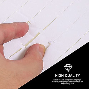 Cabilock 4pcs Box jewelry box pad jewelry tray insert showcase dsiplay insert jewelry display for selling jewelry showcase pads jewelry insert pad foam insert jewelry rack white sponge ring