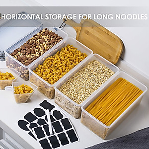 Vtopmart Food Storage Container Set and Spaghetti Container