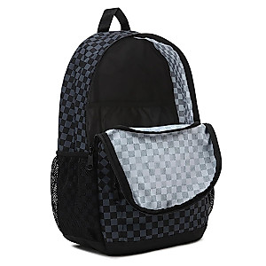 Vans Unisex Alumni Pack 5 Printed Backpack (pack of 1), Black Checker, One Size, Casual