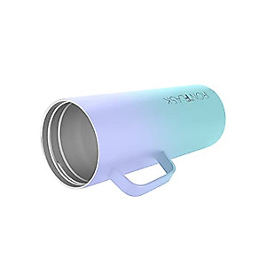 IRON °FLASK Grip Coffee Mug 2.0-24 Oz, Leak Proof, Vacuum Insulated Stainless Steel Bottle, Double Walled, Thermo Travel, Hot Cold, Water Metal Canteen - Cotton Candy