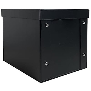 CheckOutStore 2 Black Stamp & Die Craft Storage Pocket Box - Large