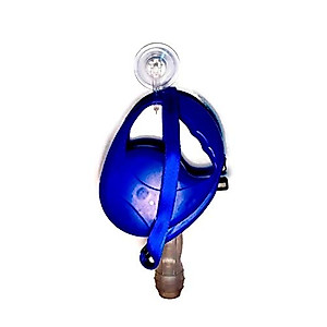 Suction Cup Hooks for Storage and Organization in Home, Kitchen, Office, and Bathroom, 2 1/4 inch- Strong Durable Locking Hanger, Holder- for Shower, Bath, Loofah, Utensils, Wreath, Decorations, Clear