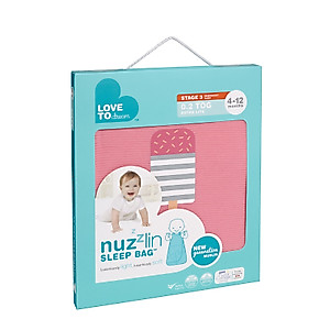 Love To Dream Nuzzlin Sleep Bag, Pink, Small