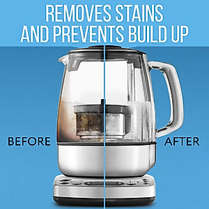 Impresa [10 Pack] Tea Maker Cleaner for Breville BTM100 Tea Maker and More, Safe and Non-Corrosive Tablets Help to Control the Build-Up of Limescale - Tea Maker and Cup Stain Remover