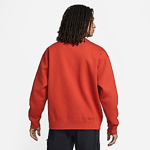 Nike ACG Therma-FIT Men's Crew (as1, Alpha, m, Regular, Regular, Cinnabar/Black/Summit White)