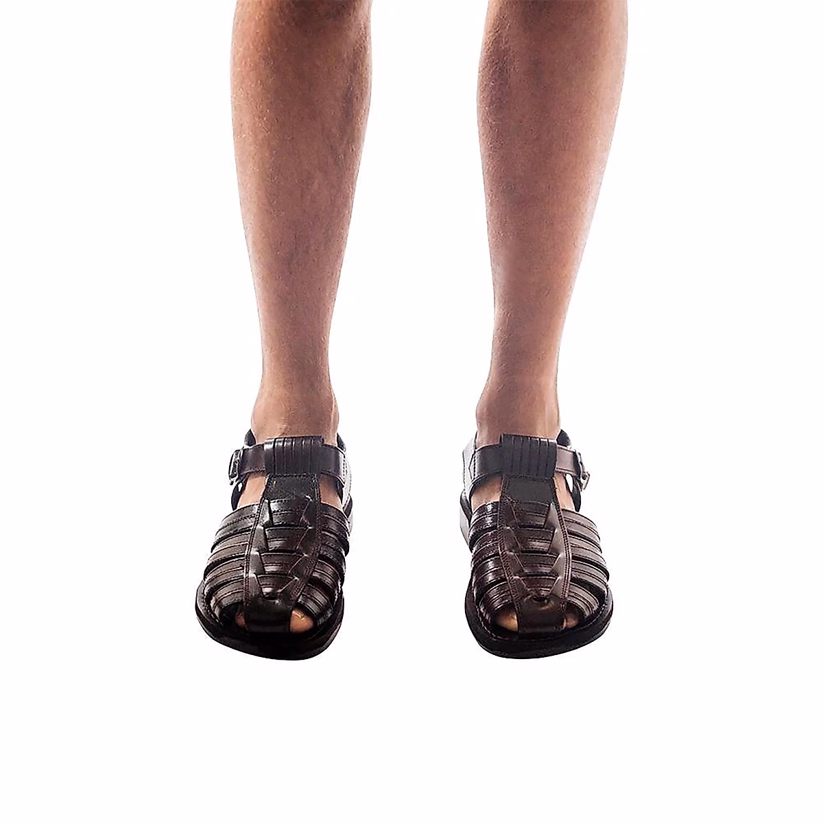 Jerusalem Sandals Barak - Leather Closed Toe Sandal - Men Sandals