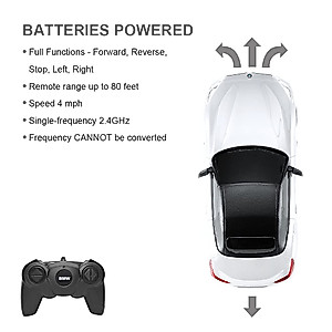 RASTAR BMW Toy Car, 1:24 BMW Z4 Roadster Remote Control R/C Car Model Vehicle for Kids