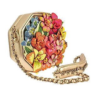 Mary Frances Wild Blossom Shoulder Handbag, Multiple