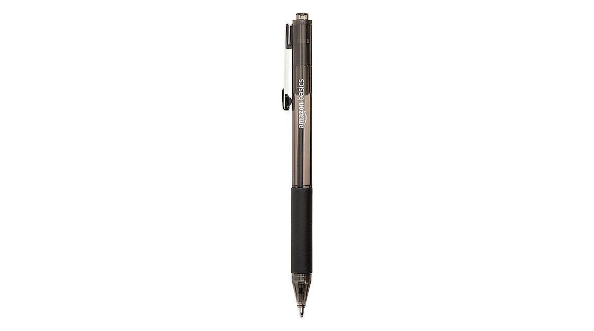 Amazon Basics Retractable Ballpoint Pens – Smooth, Reliable & Comfortable