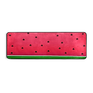 Colorful Watermelon Runner Rug Kitchen Laundry Rugs Bath Mats Doormat Non Slip Area Rug Soft Floor Door Mats Home Decor 72x24 Inch