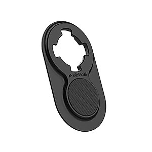 Rokform – Universal Adapter with Twist Lock, Magnetic Phone Mount, Adapter Mounts to Almost Any Smartphone, Phone Case, Tablet, or Flat Surface with 3M VHB Adhesive (Black)