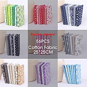 Fabric Bundle, Clear Lines Printed Fabric Needlecrafts Cloth for Hand-Made Sewing for Wallets for Baby Clothing