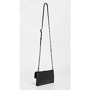 TUMI Women's Lisbon Crossbody Clutch, Black, One Size